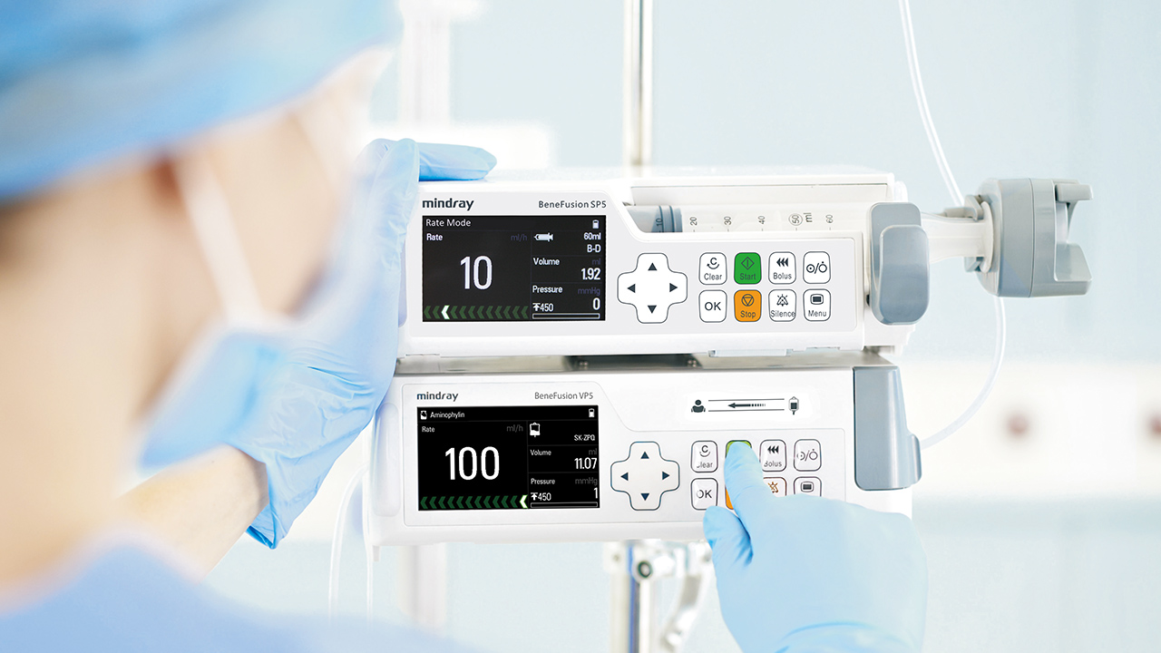 Mindray VP5 infuuspomp | Innomediq